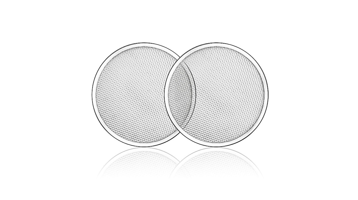 Tosnail 2 Pack 12-Inch Aluminum Pizza Screens for Even Baking