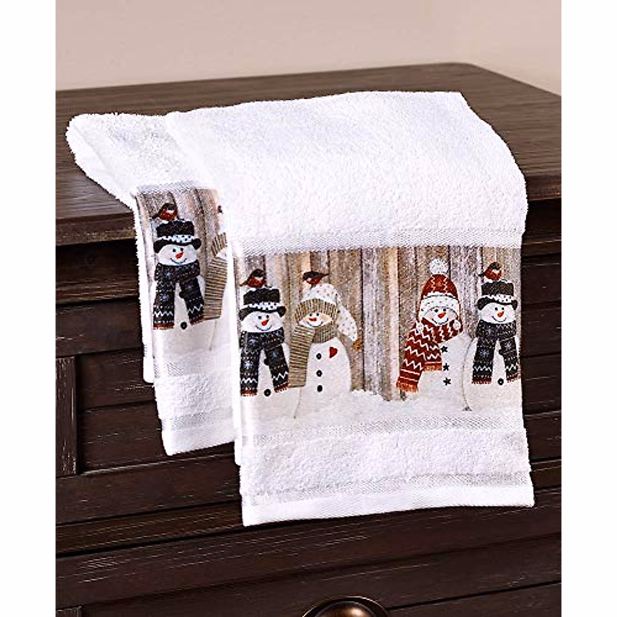 The Lakeside Collection Snowplace Like Home Hand Towel