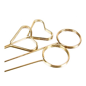 80PCS Gift Card Holder, Table Number Holders Floral Card Holder Stick, Bouquet Holder Place Card Holders Picture Holder Photo Holder Reserved Table Signs Table Decorations for Wedding and Party