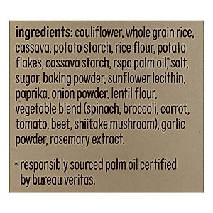 From The Ground Up, Cauliflower Crackers Sea Salt, 4 Ounce