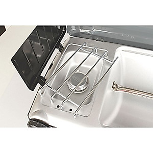 Coleman Camp Propane Grill/Stove+ , Black and Silver