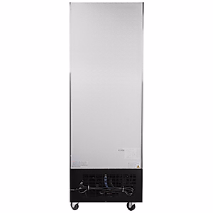 Commercial Grade Refrigerator | Stainless Steel | 1 Self Closing Door | 29" x 32.25" x 82.5" | Digital Temperature Controller | 23 Cu. Ft. | 3 Adjustable Shelves | R-290 Natural Refrigerant