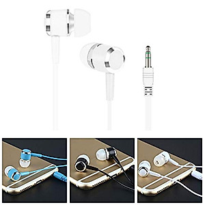 Hai Lan Universal in-Ear Stereo Earphone Earbuds Earphones Wired Stereo in-Ear Headphones Bass Earbuds