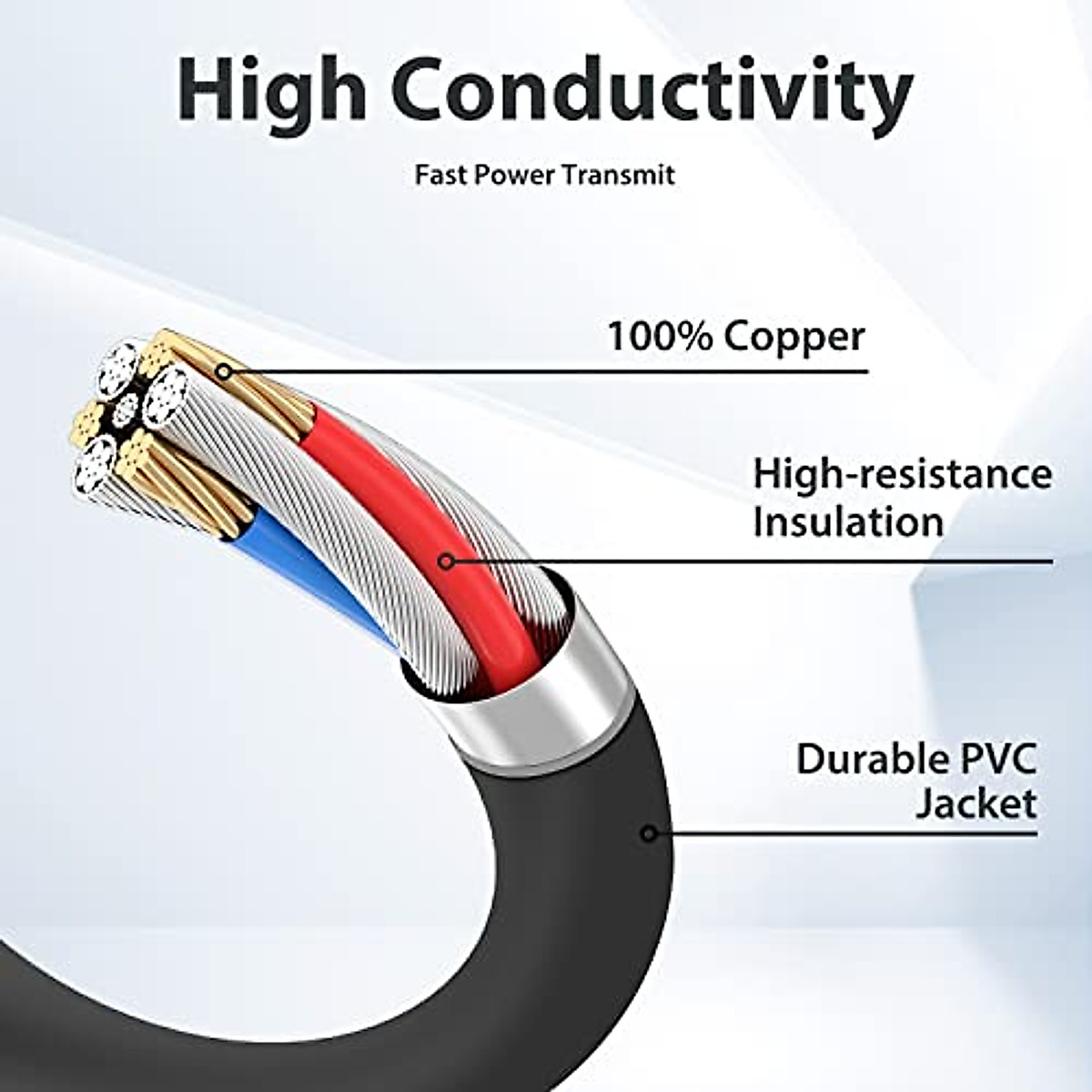 bchsadvb RV Generator Adapter Cord with Handle 12 Inch 30 Amp 125/250V 4-Prong L14-30P Twist Lock Male to TT-30R Female, STW 3/C 10 AWG