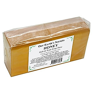 Our Earth's Secrets Honey - 2 Pound Melt and Pour Soap Base