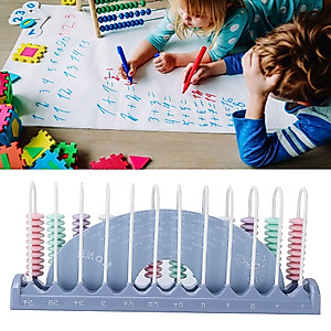 Educational Math Games Preschool Learning Toys , babies Abacus Colorful Plastic Educational Abacus with Counting Sticks for babies Number Learning Toy , babies Abacus Colorful Plastic Educati