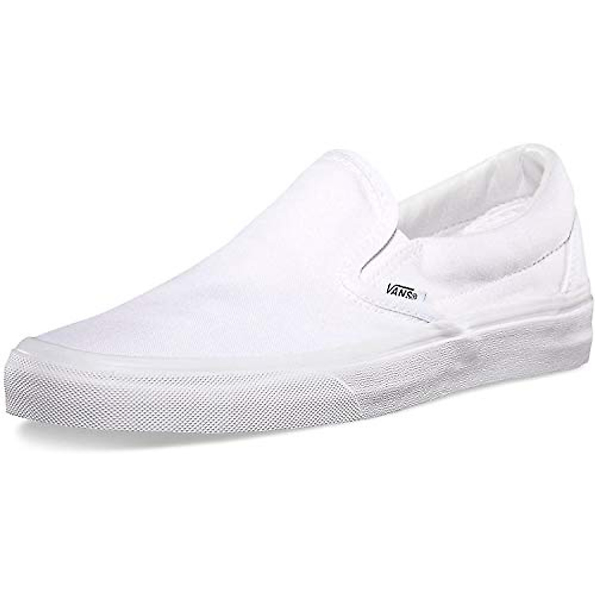 Vans Unisex Adults’ Classic Slip On Trainers True White, 8 Women/6.5 Men