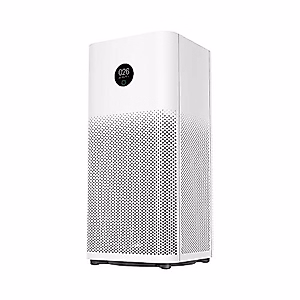 MI HEPA Air Purifier 3H with 3-Layer Integrated 360° Cylindrical Air Filters - Effectively Removes 99.97% Pollutants - Breath Cleaner, Fresher Air with Small Air Purifiers for Home and Offices