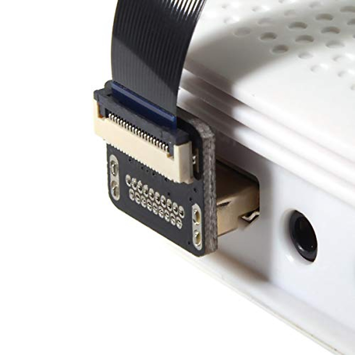 cablecc CYFPV FPV HDMI Male to Up Angled 90D HDMI Male HDTV FPC Flat Cable for FPV HDTV Multicopter Aerial Photography (20cm)