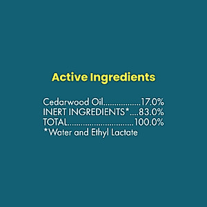 Sunday Nix Ticks - Tick Control Spray - Ready-to-Use Bug Spray - Concentrated Cedar Oil - Helps Kill Ticks, Tick Larvae, Fleas, and Mosquitos - Lasts up to 4 Weeks - 32 Fl Oz