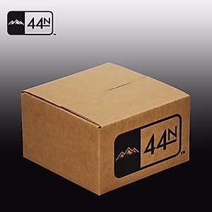 44N, Snapback Trucker Hat, Outdoors (Heather Grey/Black)
