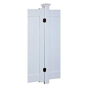 National Hardware N346-206 Truclose Narrow Spring Hinges Black Polymer 2 Pack, 3-13/16"x2-1/2"