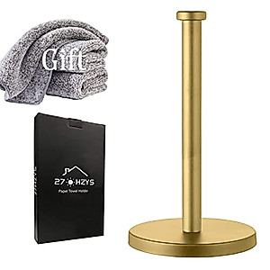 Paper Towel Holder, Gold Paper Towel Holder, Paper Towel Holder Countertop, Paper Towel Holder Gold, Paper Towel Holder Countertop Gold, Kitchen Paper Towel Holder.