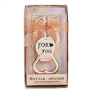 12 PCS Bottle Opener Gold 65th Birthday Party Favor 65 Anniversary Favors for Guests, 65th Birthday Party Decorations Beer Bottle Openers for Birthday Party Gift Souvenir Supplies (Gold 65th, 12)