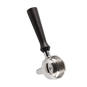 58mm Portafilter with wooden handle for milk tea and extracted tea drinks single head semi automatic brew Coffee machines (F Sandalwood)