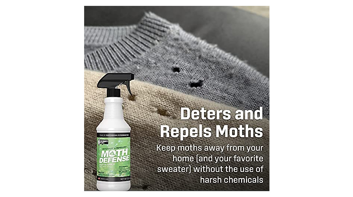 Natural Moth Defense Spray - Safe for Kids & Pets