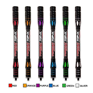 SHARROW Archery Bow Stabilizer Balance Bar Set 5" 10" 30" Balance Bar Stabilizer Rod Removable Pure Carbon Fiber Extension Pole Recurve Bow Accessories Hunting