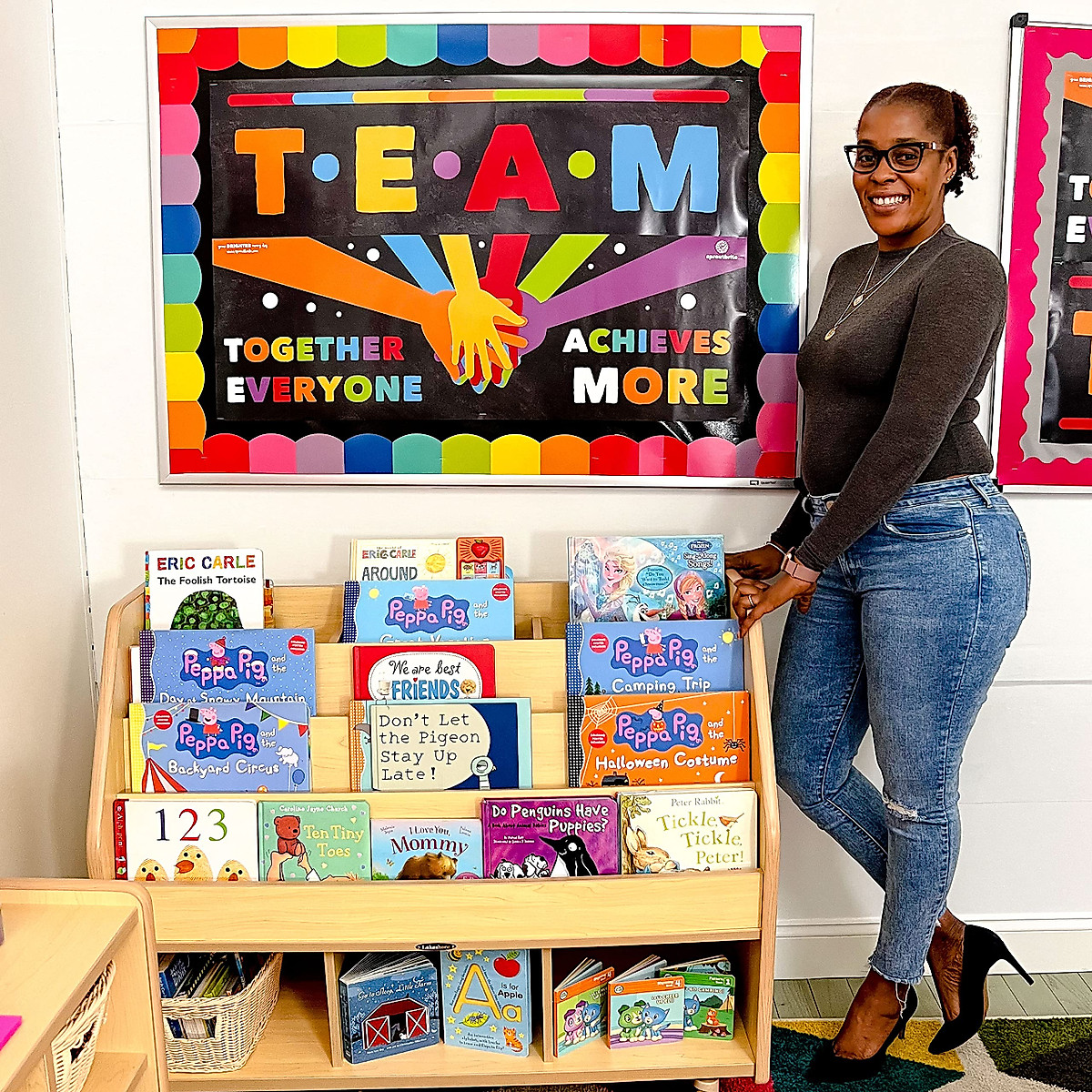 Sproutbrite Classroom Decorations - Banner Posters for Teachers - Team Bulletin Board and Wall Decor for Pre School, Elementary and Middle School Themes