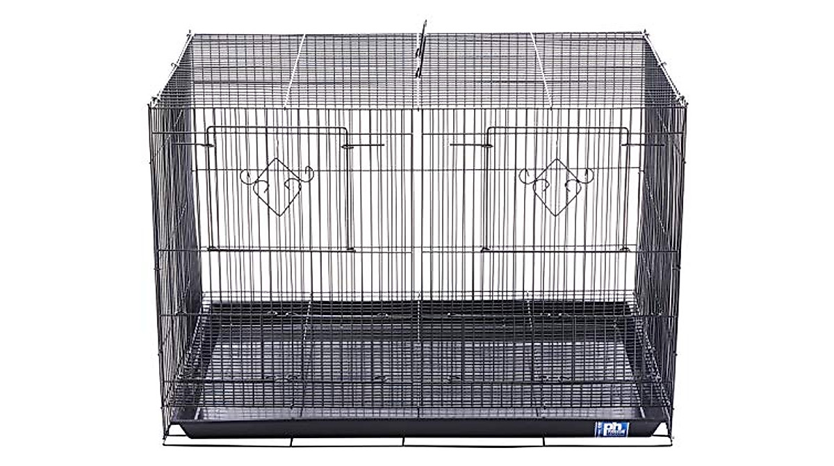 Prevue Hendryx SPF063 Divided Flight Cage - Stackable Bird Habitat