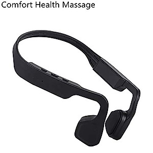 QT S Bone Conduction Headphones Bluetooth with Mic Titanium Lightweight Open-Ear Wireless Stereo Music IP65 Water & Sweat Resistant Answer Phone Call for Running Hiking Driving Bicycling Earphone