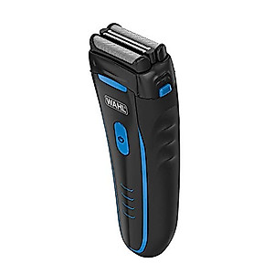 Wahl Groomsman Electric Shaver Rechargeable Wet/Dry Waterproof Electric Razor for Cordless Men's Shaving & Grooming - Lithium Ion with Long Run Time & Quick Charge – Model 7063