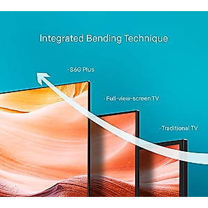 Skyworth 55 Inch S6G Plus Premium 4K Smart Android 10.0 TV, HDR10, Dolby Audio, Smart with Voice Control, Google Assistant, Chromecast, Android TV