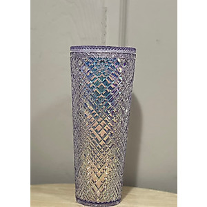 Starbucks 2022 Holiday Jewel Venti 24oz Tumbler with Straw (White)