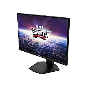 MSI 24” FHD (1920 x 1080) Non-Glare with Super Narrow Bezel 170Hz 1ms 16:9 HDMI/DP G-sync, Ready IPS Gaming Monitor (G244F), Black