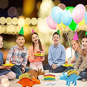 Dinosaur Taco Holders Set of 3,Holds 2 Tacos Each,Dinosaur Taco Stand for Kid,Tortilla Holder for Fun Taco Tuesday Party