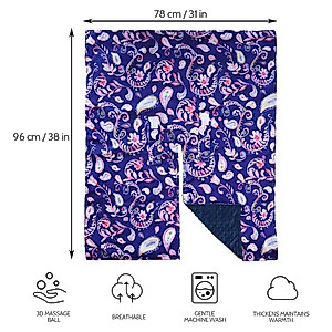 Baby Car Seat Covers, Floral Peekaboo Opening Infant Carseat Canopy for Boys Girls, Newborn Minky Carseat Canopy, Mom Nursing Breastfeeding Covers