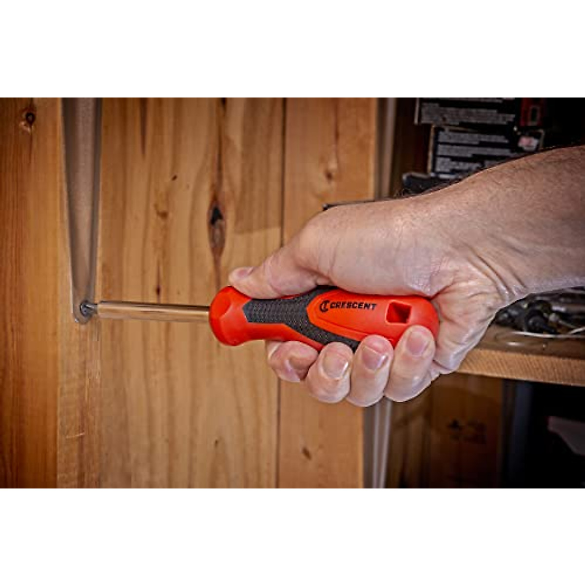 Crescent 1/4" Drive Dual Material Bit Holding Screwdriver Handle - CRW25C