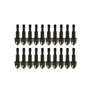 JIEXI HWYP Archery 85 Grain Arrow Field Points for ID 6.5mm Arrow Pack of 50