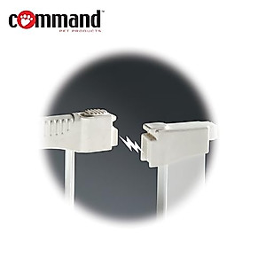 Command Pet Custom Fit Gate, 29.5", White (PG5300)