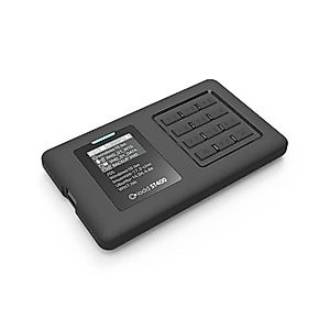 IODD ST400 2.5 inch Enclosure / USB-C / Bootable Virtual ODD&HDD / AES256 Encryption Max up to 76 Digits / Write Protect / 2541(ST400/USB-C Type/Next Gen Model)