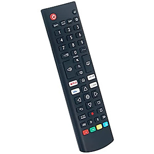 AKB76037601 Replace Remote Control fit for LG TV 2021 Model LED HD 4K Smart UHD HDTV with Prim-Video Disny Netflx Channels Buttons 43UP7000PUA 32LM627BPUA 32LM577BPUA 43UP8000PUR 50UP8000PUR