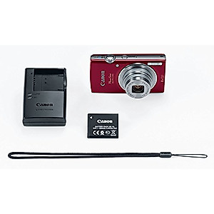 Canon PowerShot ELPH135 Digital Camera (Red)