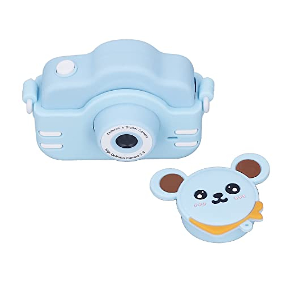 VGEBY Cartoon Children Camera Multilanguage Kids Digital Camera Cute Appearance Kids DV Camera Blue