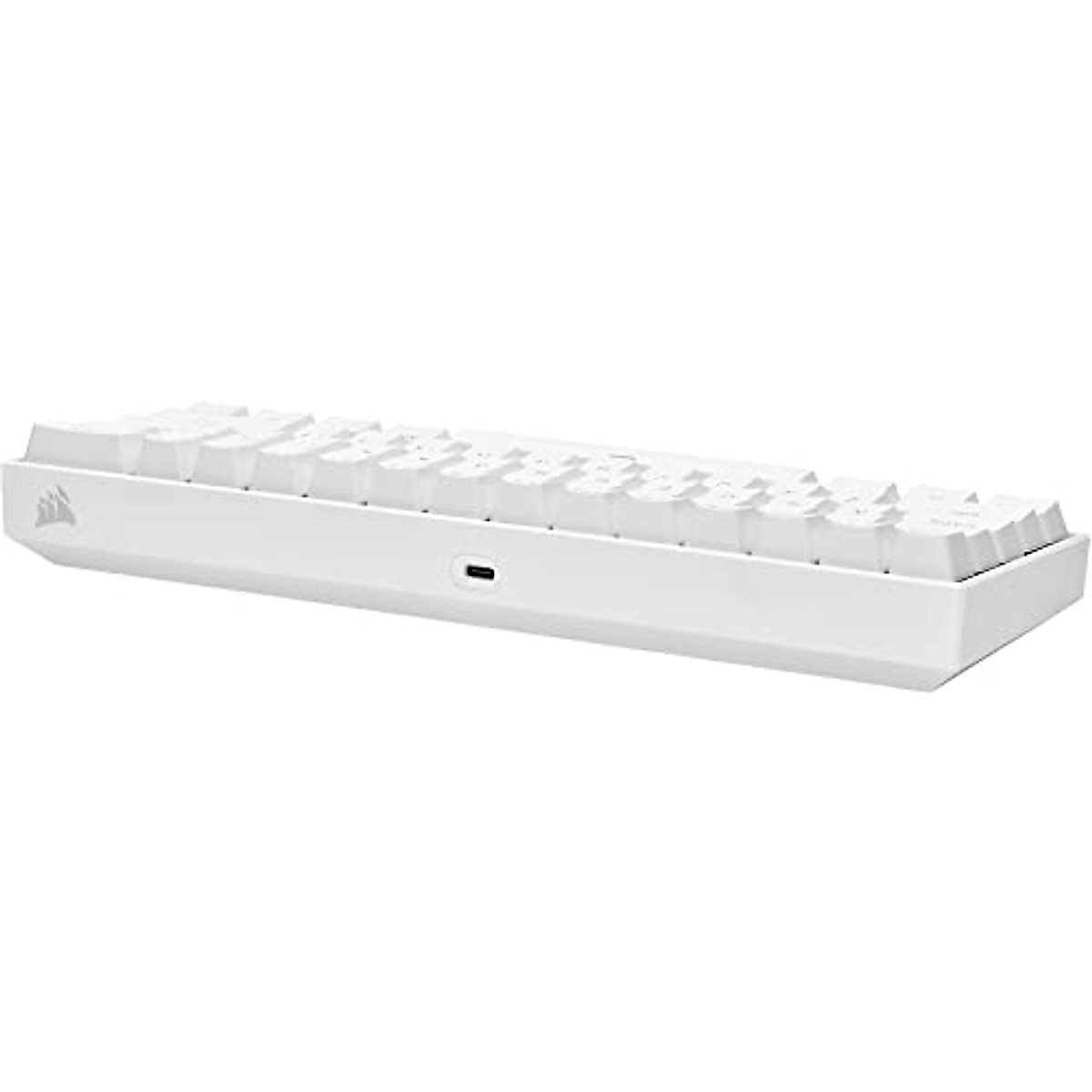 Corsair - K65 RGB Mini Wired 60% Mechanical, CH-9194114-NA, Cherry MX Speed Linear Switch Gaming Keyboard with PBT Double-Shot Keycaps - White (Renewed)