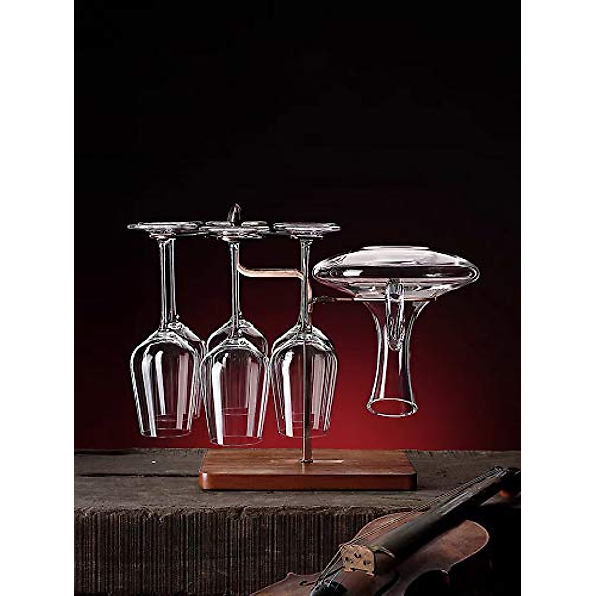 NILICAN Wine Glass Holder Stemware Racks Kitchen Bar Table Decoration Metal Drying Rack Cutlery Storage Rack