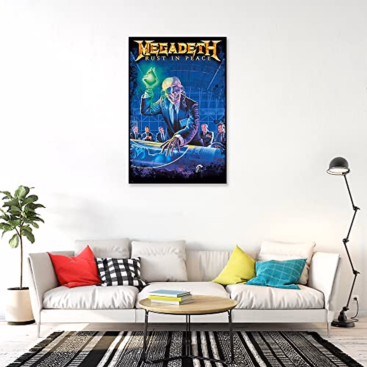 Megadeth - Music Poster (Album Cover: Rust In Peace) (Size: 24" x 36")