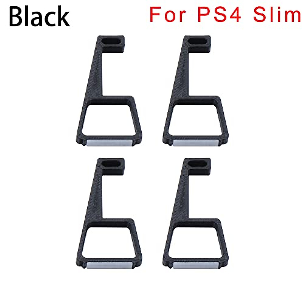 for PS4 Accessories Bracket Stand for Playstation 4 for Slim Pro Feet Stand Console Horizontal Holder Game Machine Cooling Legs (PS4 Slim)