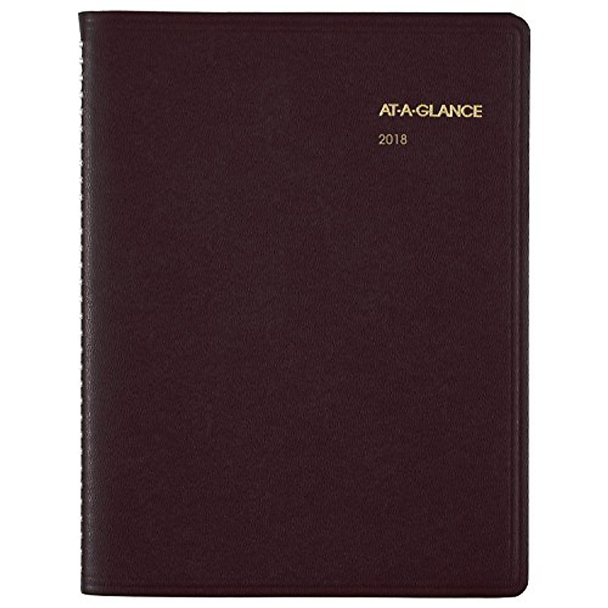 AT-A-GLANCE Weekly Appointment Book / Planner, January 2018 - January 2019, 8-1/4" x 10-7/8", Winestone (7095050)