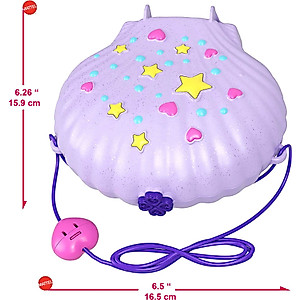 Polly Pocket Travel Toy with Micro Dolls & Accessories, Mermaid 2-in-1 Seashell Purse Playset (Amazon Exclusive)