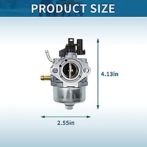 801396 Carburetor Snowblower Thrower Replacement for Brigs Straton 801233 801255