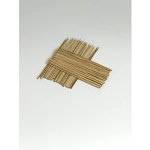 Purple Rose Supply Cannagar Skewers for Small Cannagar Mold - Bamboo Skewers - 50 Pack