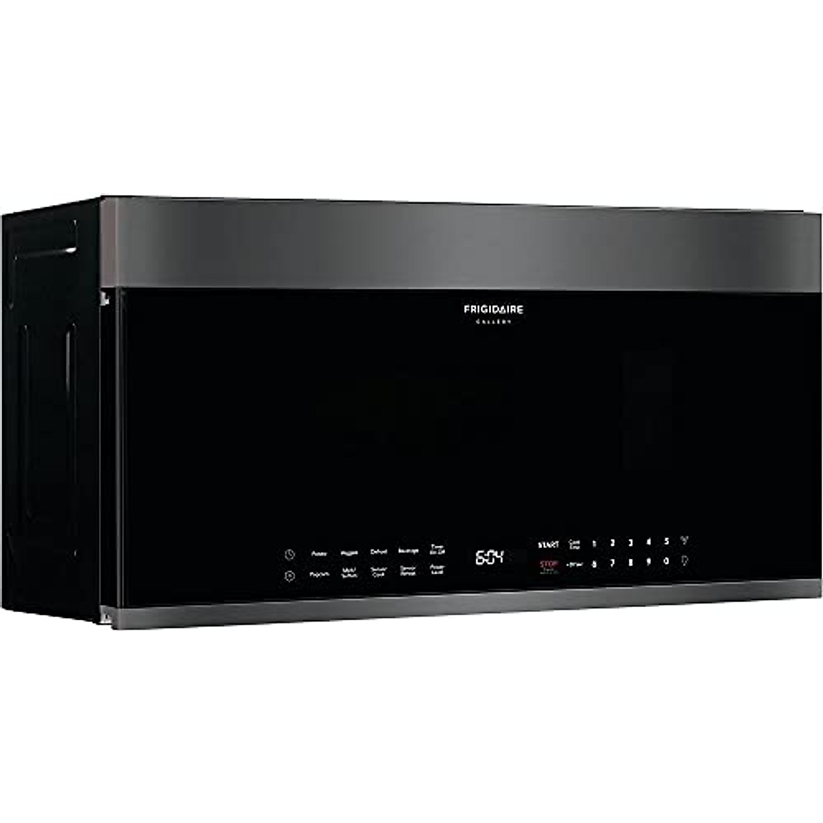 FRIGIDAIRE FGBM19WNVD 30" Gallery Series Black Stainless Steel Over-The-Range Microwave with 1.9 cu. ft. Capacity 300 CFM Sensor Cooking and LED Interior Lighting