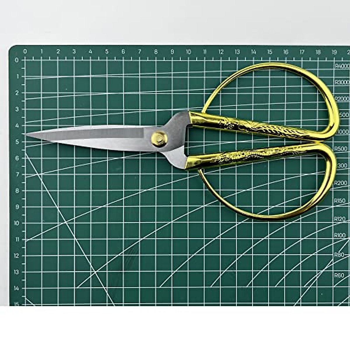 Fengtaiyuan J08A1, Stainless Steel Scissors, Office, Tailor Cutting, golden scissors (J08A1)
