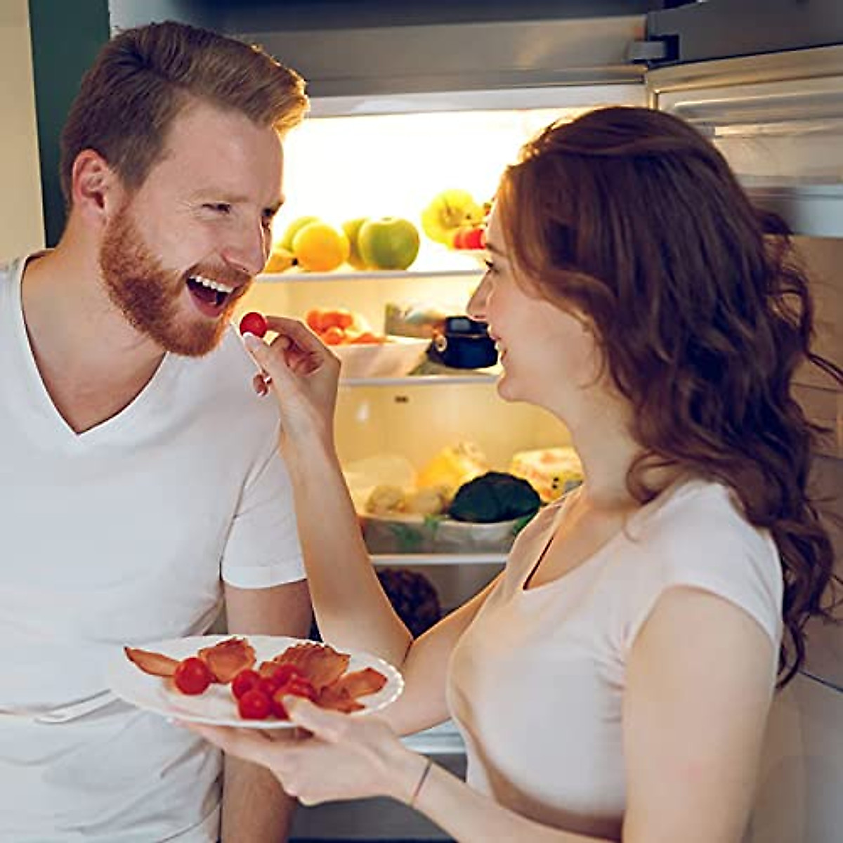 LED Microwave Light Bulb Over Stove Appliance 8206232A 40W Incandescent Equivalent, E17 LED Bulb Dimmable for Refrigerator, Range Hood, 3W 380LM Warm White 3000K, T7 Intermediate Base, Pack of 2