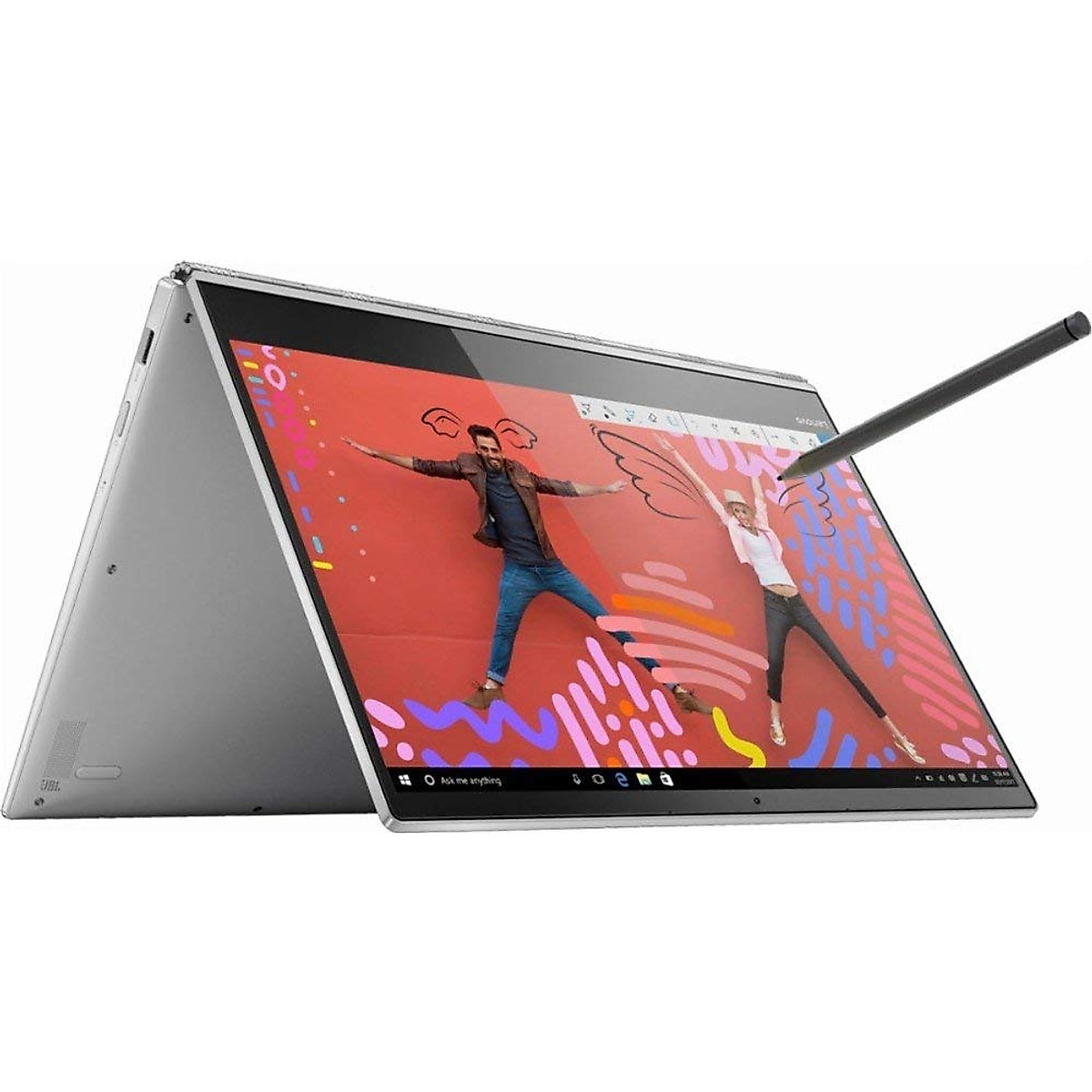 2018 Lenovo Yoga 920 2-in-1 13.9" 4K Ultra HD Touch-Screen Laptop | Intel Core i7-8550U Quad Core | 16GB DDR4 | 512GB SSD | Thunderbolt Port | Fingerprint Reader | Active Pen | Windows 10 Home