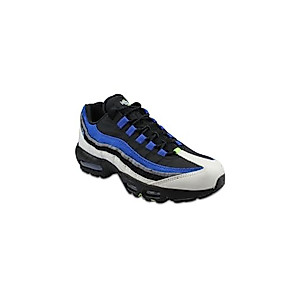Nike Mens Air Max 95 Running Shoes, Black/White-Game Royal-Sail, 10 M US